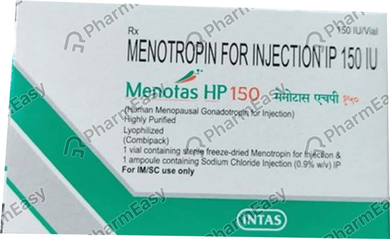 Menotas HP 150iu Powder For Injection: Uses, Side-effects, Price ...