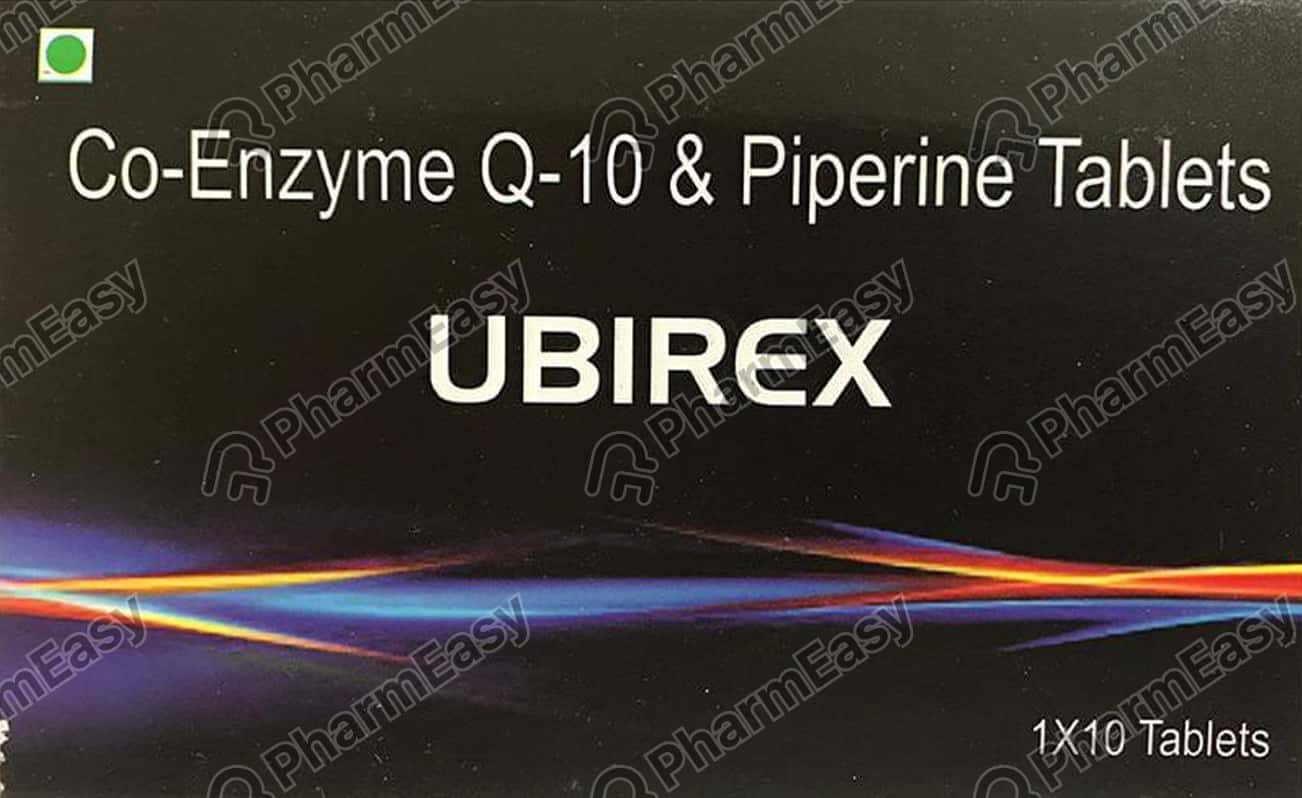 Buy Ubirex Strip Of 10 Tablets Online at Flat 15% OFF | PharmEasy