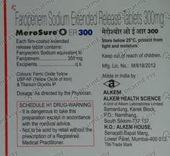 Merosure O ER 300 Tablet: Uses, Side Effects, Price, Dosage & More Info ...