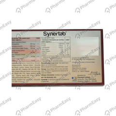 Synertab Strip Of 10 Tablets: Uses, Side Effects, Price & Dosage ...
