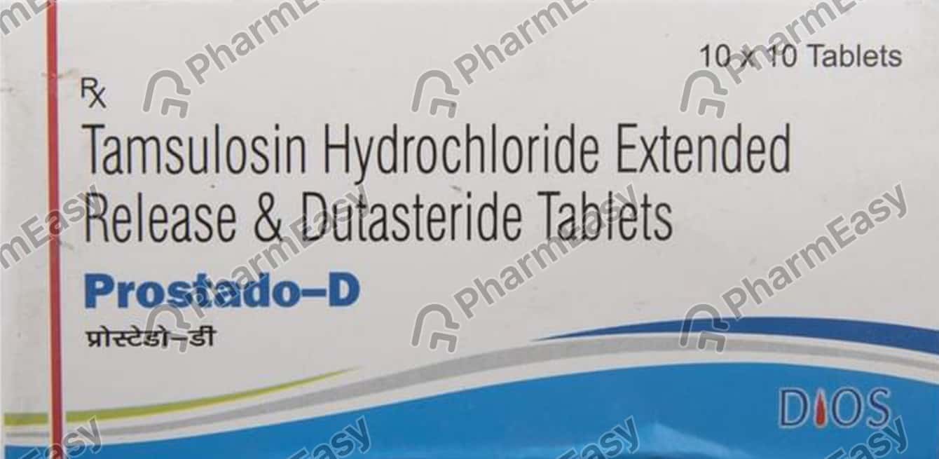 Prostado D Strip Of 10 Tablets: Uses, Side Effects, Price & Dosage ...