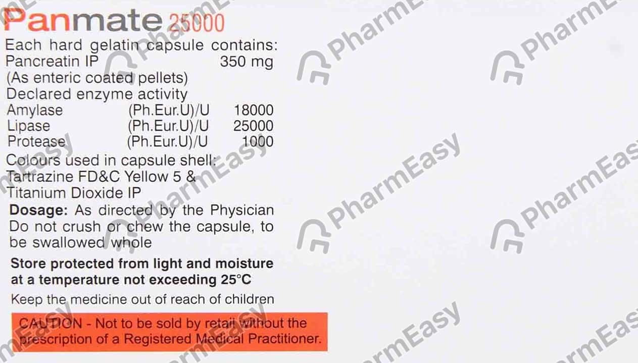 Panmate 300 MG Capsule (10): Uses, Side Effects, Price & Dosage | PharmEasy