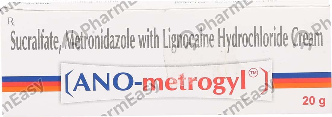 Ano Metrogyl Tube Of 20gm Cream: Uses, Side Effects, Price & Dosage ...