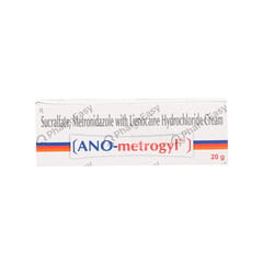 Ano Metrogyl Cream 20gm - Uses, Side Effects, Dosage, Composition ...