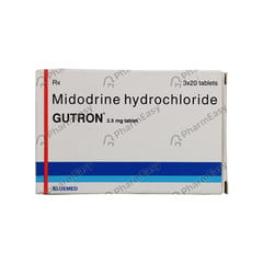 Gutron 2.5 MG Tablet (20) - Uses, Side Effects, Dosage, Composition ...