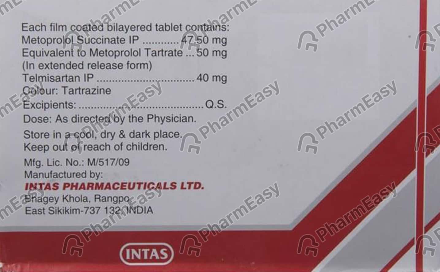 Embeta Tm 50mg Strip Of 15 Tablets: Uses, Side Effects, Price, Dosage ...