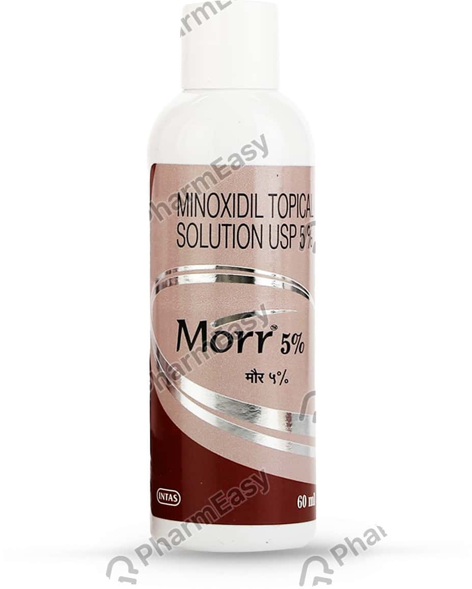 Morr 5 %W/V Skin Solution (60): Uses, Side Effects, Price & Dosage ...