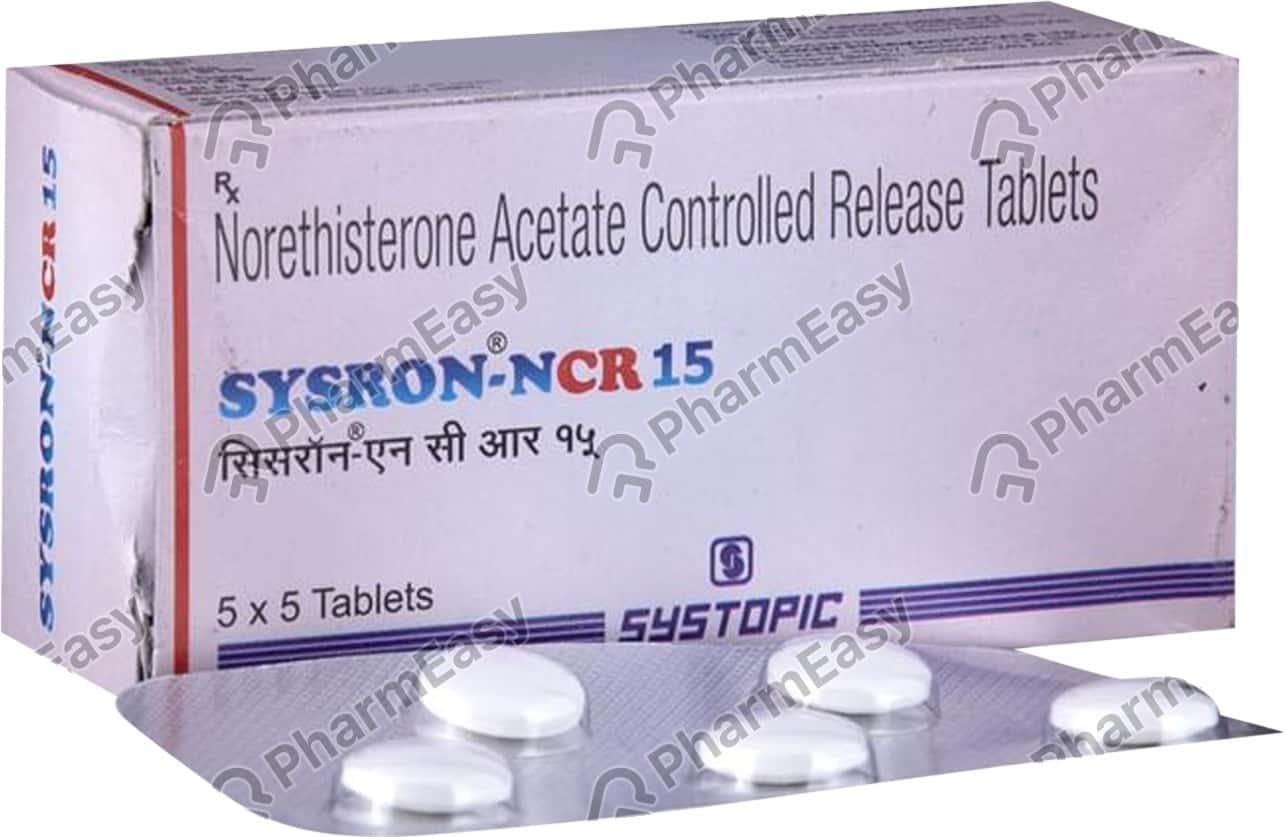 Sysron Ncr 15 MG Tablet (5): Uses, Side Effects, Price & Dosage | PharmEasy