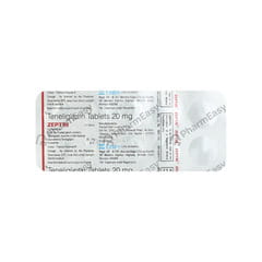 Zeptin 20 MG Tablet (10) - Uses, Side Effects, Dosage, Composition ...