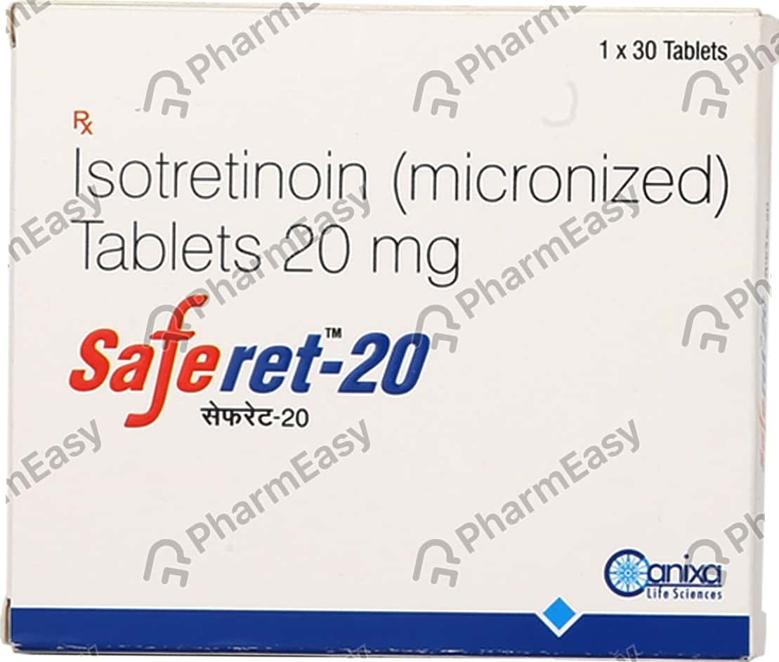 Saferet 20 MG Tablet (30): Uses, Side Effects, Price & Dosage | PharmEasy