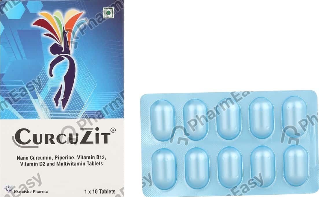 Buy Curcuzit Strip Of 10 Tablets Online at Flat 15% OFF | PharmEasy