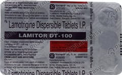 Lamitor DT-100 Tablet: Uses, Side-effects, Price, Dosage & More Info ...