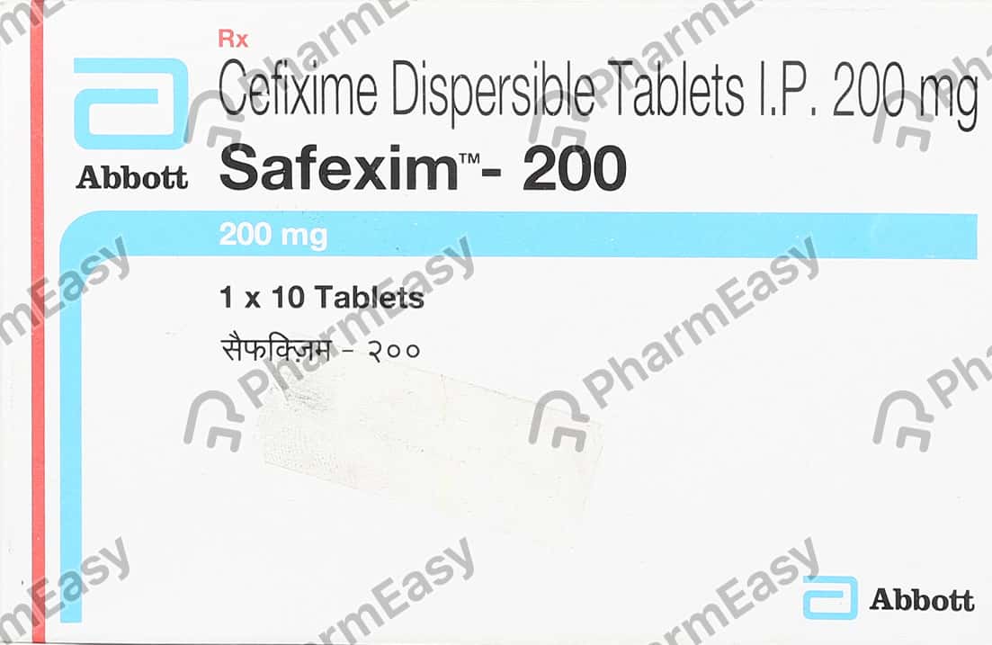Safexim 200mg Tablet: Uses, Side-effects, Price, Dosage & More Info ...