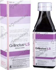 Grilinctus Ls Bottle Of 100ml Syrup: Uses, Side Effects, Price & Dosage ...
