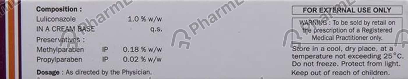 Lzhh 1 % Cream (20): Uses, Side Effects, Price, Dosage & Composition ...