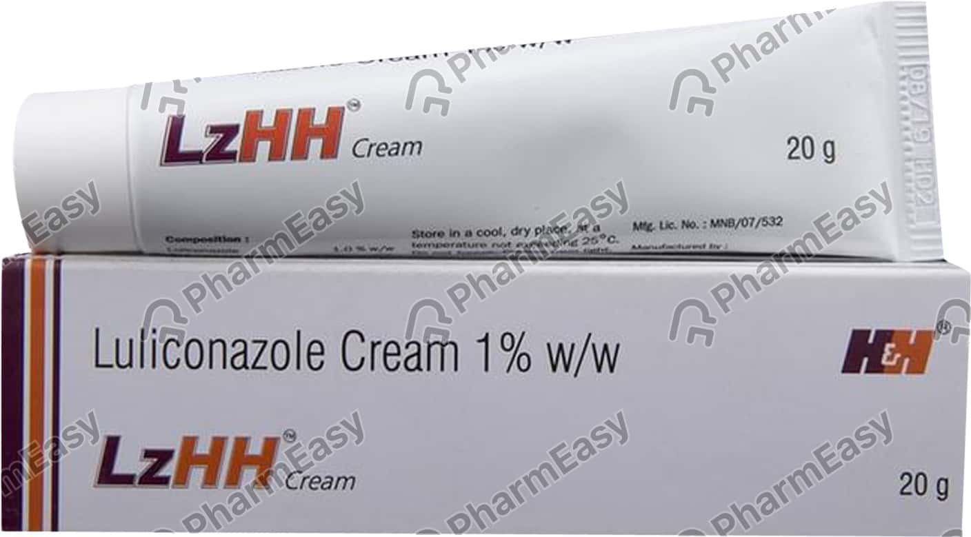 Lzhh 1 %W/W Cream (20): Uses, Side Effects, Price & Dosage | PharmEasy