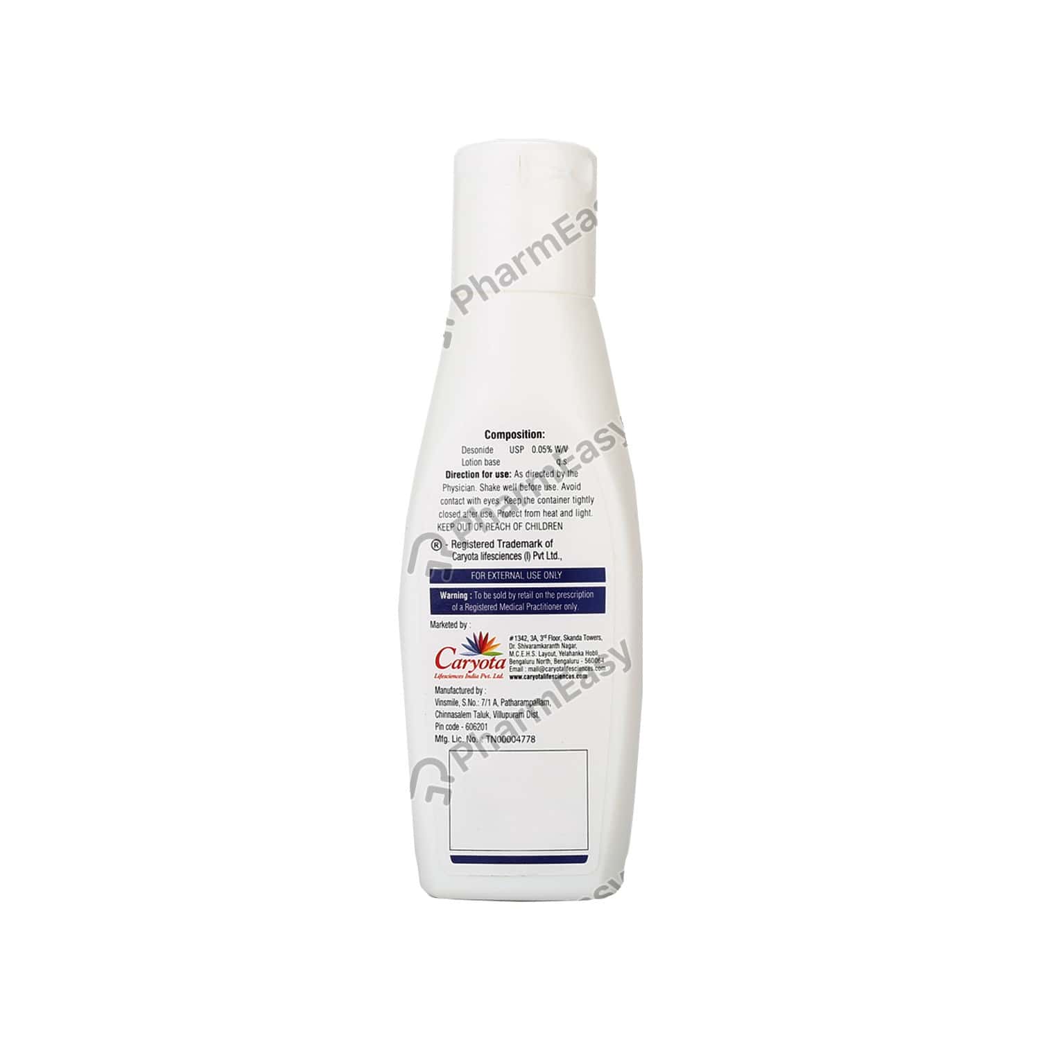 Buy Desonate 0.05 % Lotion (30) Online at Flat 18% OFF* | PharmEasy