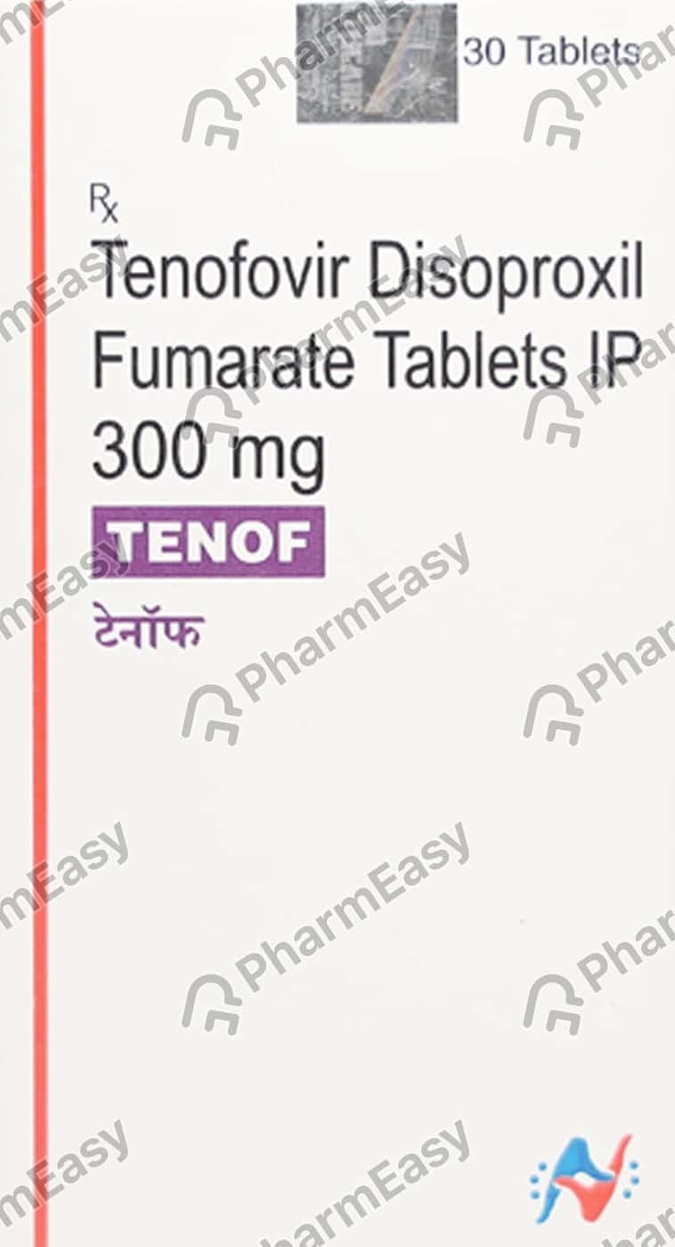 Tenof 300 MG Tablet (30): Uses, Side Effects, Price & Dosage | PharmEasy