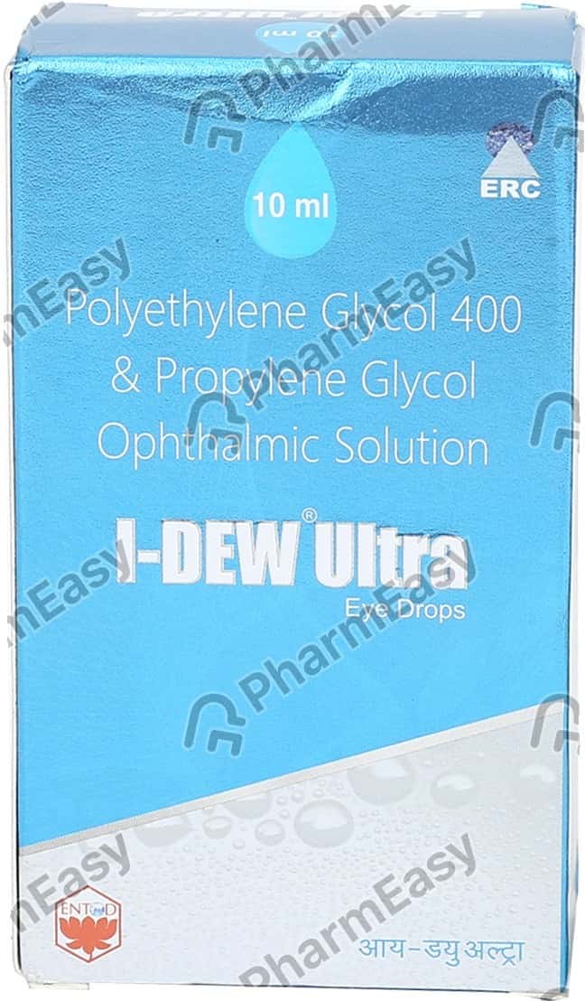 I Dew Ultra Bottle Of 10ml Eye Drops: Uses, Side Effects, Price ...