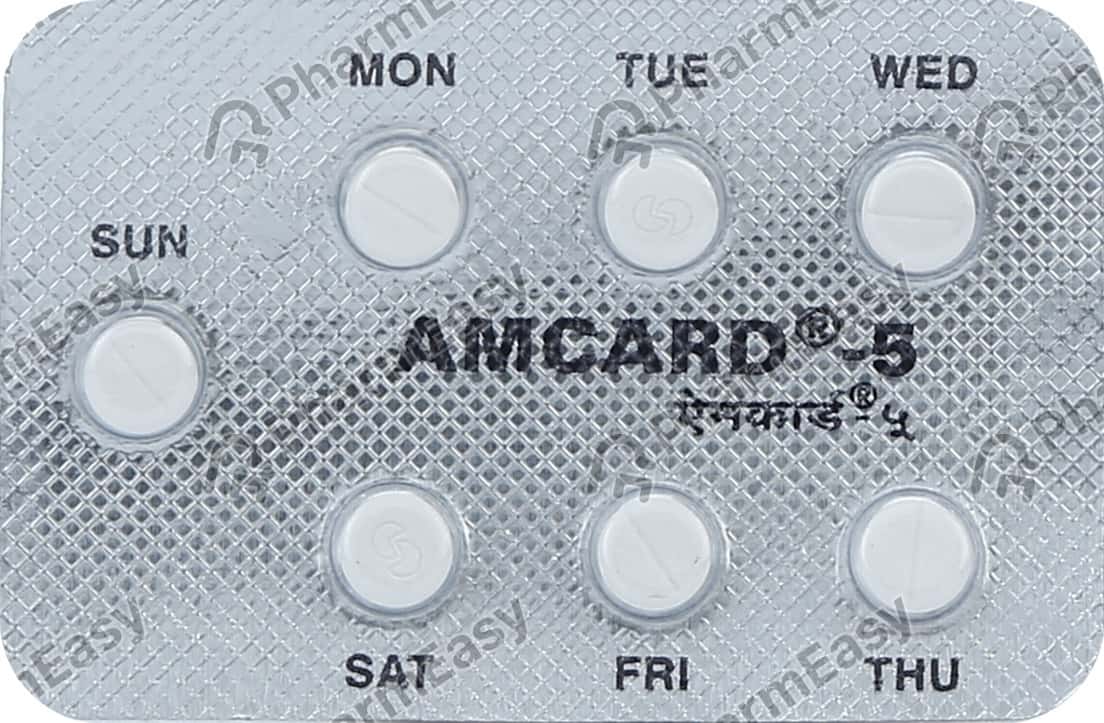 Buy Axcard 5 MG Tablet (10) Online at Flat 15% OFF | PharmEasy