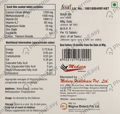 Buy Medbone Forte Strip Of 15 Tablets Online & Save Up to 24% at PharmEasy