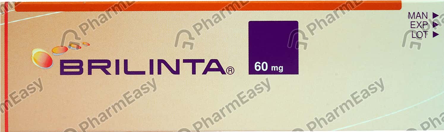 Buy Brilinta 60 MG Tablet (14) Online at Flat 15% OFF | PharmEasy