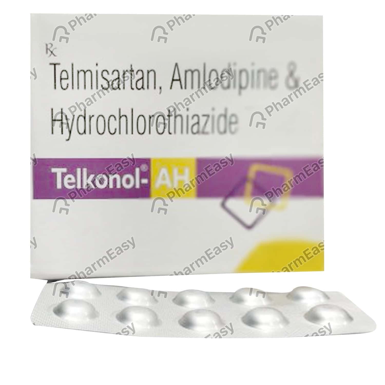 Buy Telkonol Ah Strip Of 10 Tablets Online at Flat 18% OFF* | PharmEasy