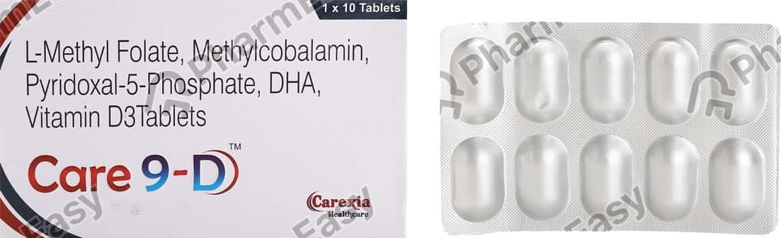 Buy Care 9 D Strip Of 10 Tablets Online at Flat 15% OFF | PharmEasy