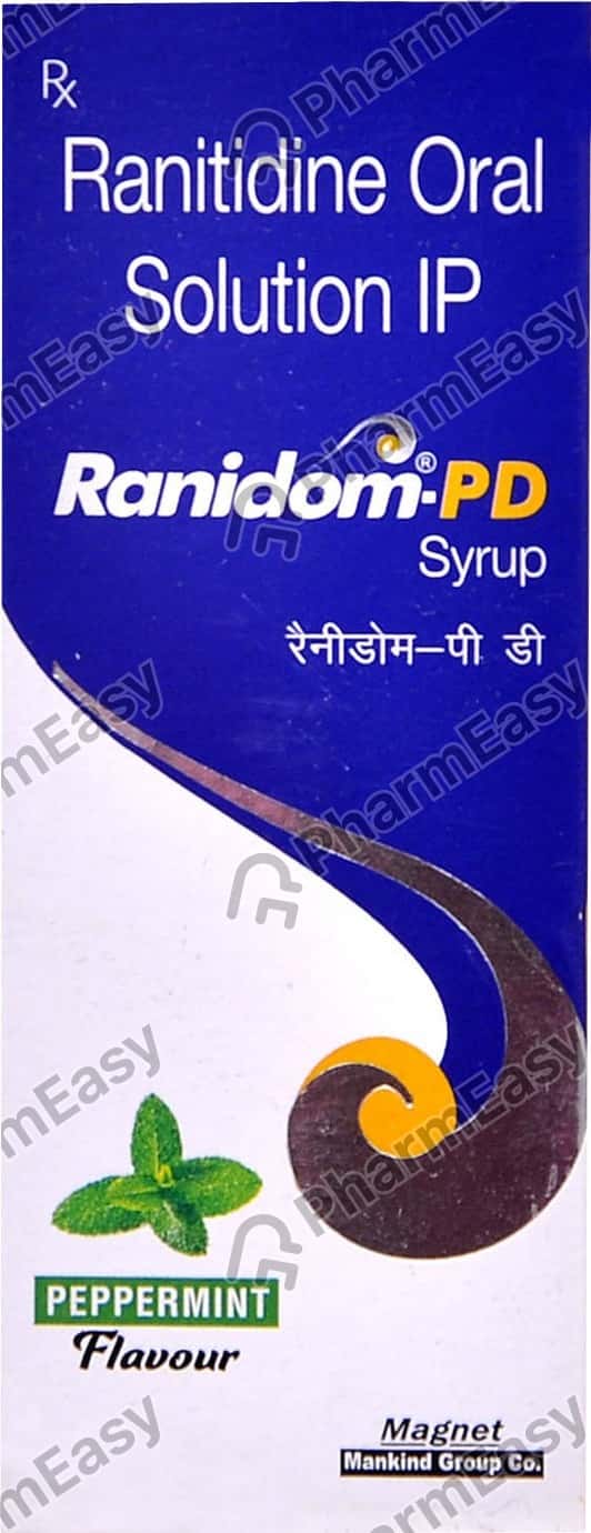 Buy Ranidom Pd 75 MG/5ML Syrup (100) Online at Flat 15% OFF | PharmEasy
