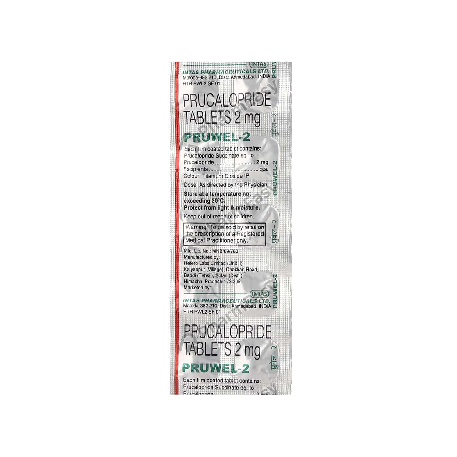 Buy Pruwel 2 MG Tablet (10) Online at Flat 18% OFF* | PharmEasy