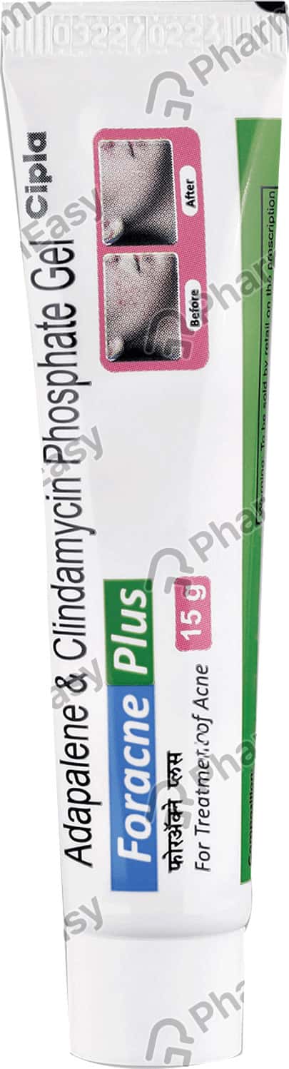 Foracne Plus Gel 15gm: Uses, Side Effects, Price & Dosage | PharmEasy