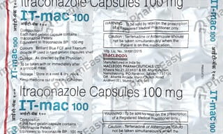 It Mac 100 MG Capsule (10): Uses, Side Effects, Price, Dosage ...