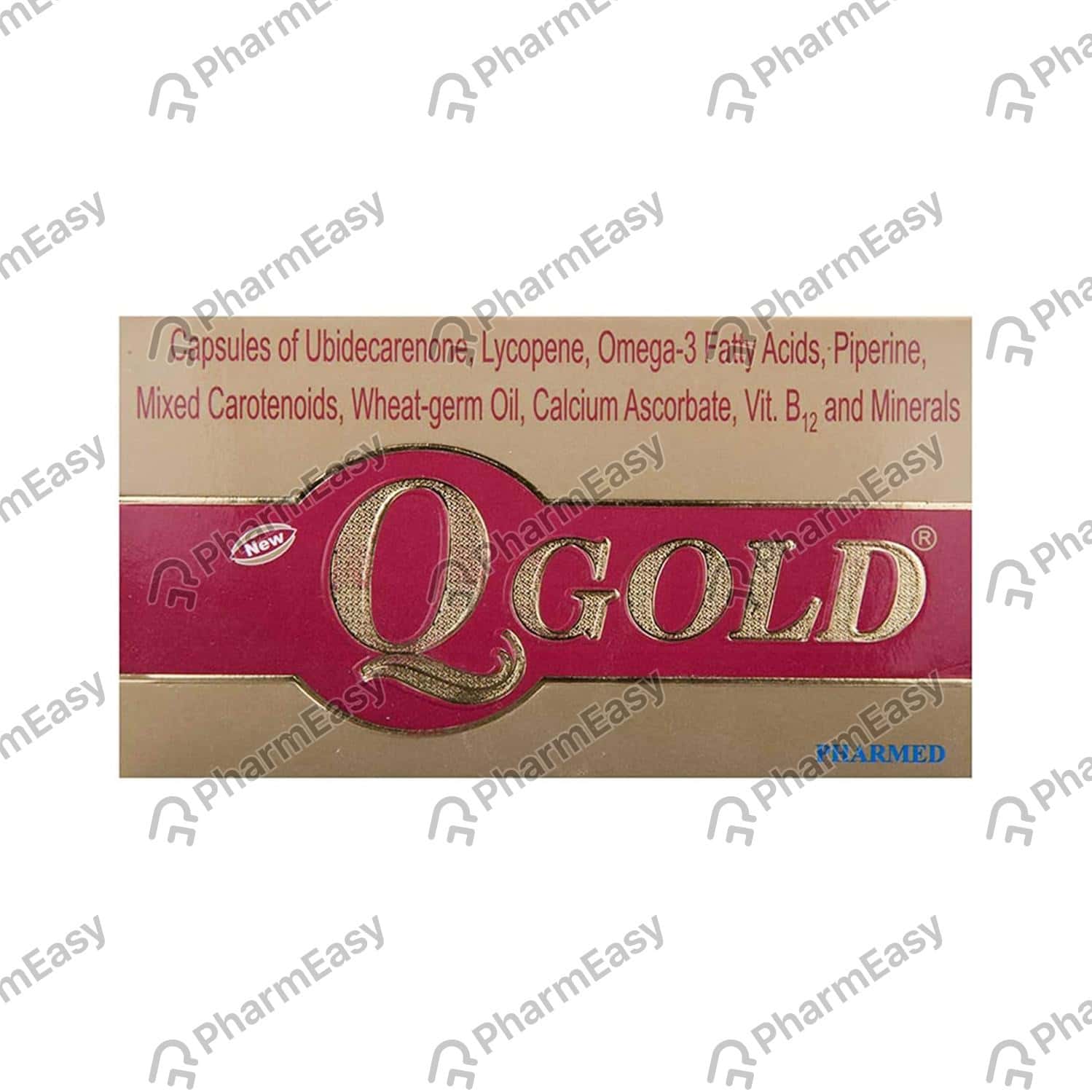 Buy New Q Gold Strip Of 10 Softgel Capsules Online at Flat 15% OFF | PharmEasy
