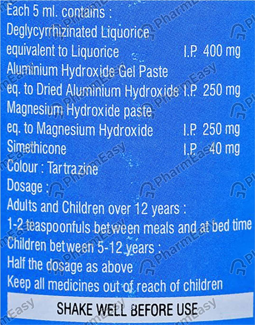 Buy Disogel Pineapple Flavour Sugar Free Suspension 460ml Online at ...