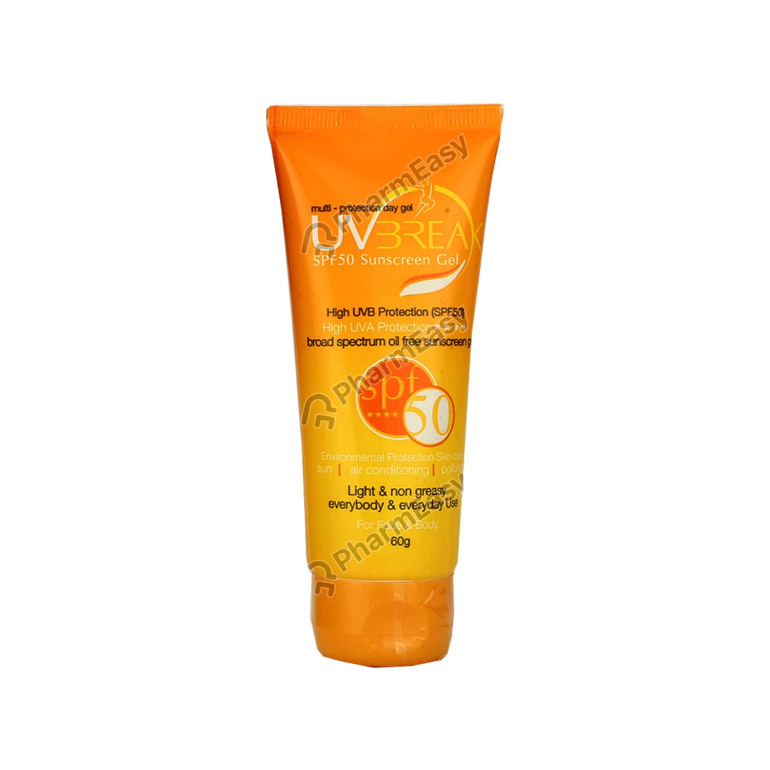 Buy UV BREAK SPF 50 SUNSCREEN GEL 60GM Online & Get Upto 60% OFF at ...