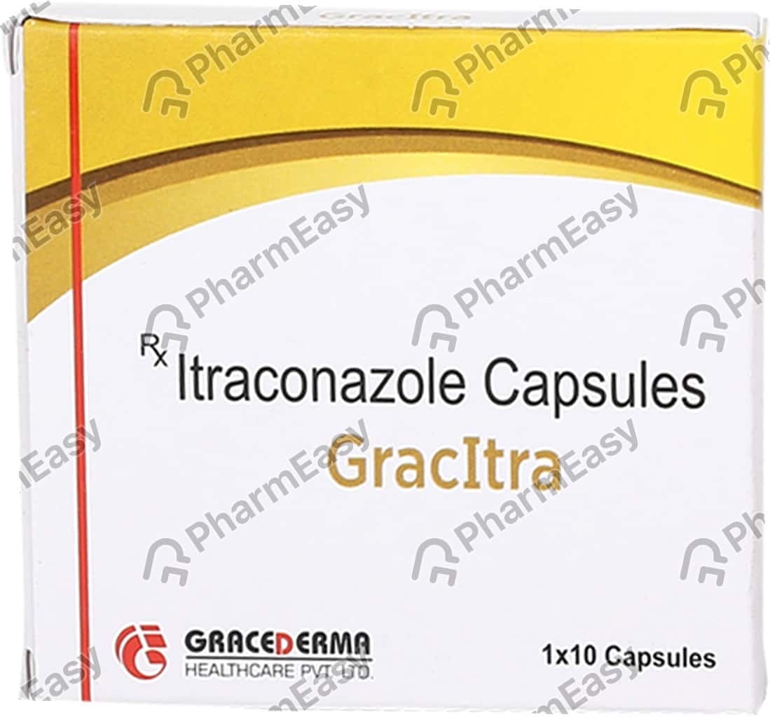 Order Gracitra 100mg Strip Of 10 Capsules Online at discount rate