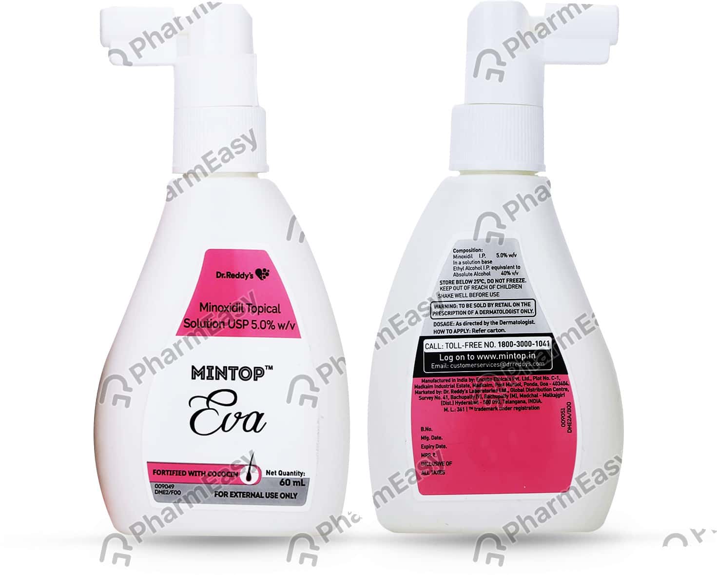 Mintop Eva 5 %W/V Skin Solution (60): Uses, Side Effects, Price & Dosage | PharmEasy