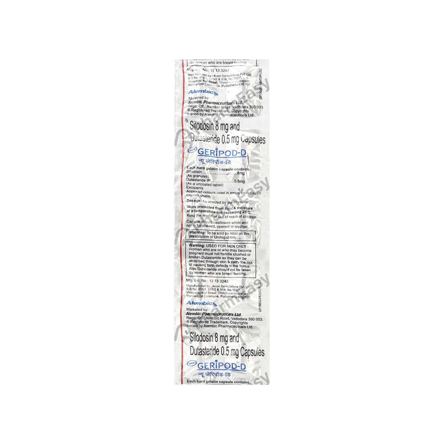 Buy New Geripod D Strip Of 10 Capsules Online at Flat 18% OFF* | PharmEasy