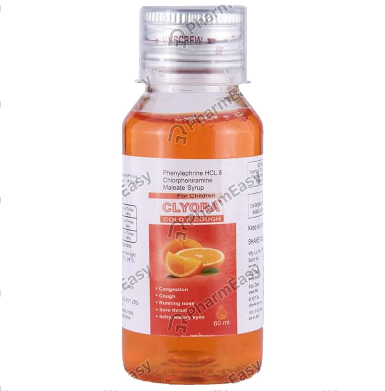 Clyora Syrup 60ml: Uses, Side Effects, Price & Dosage | PharmEasy