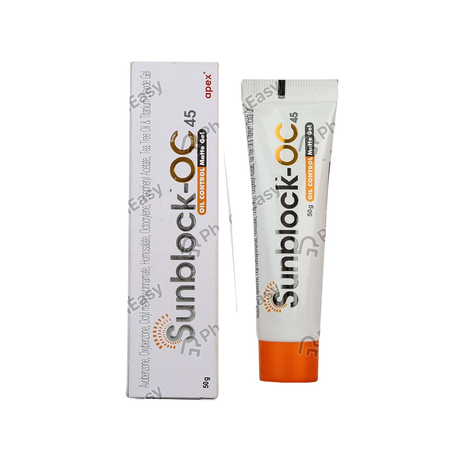 Buy Sunblock Oc 45 Oil Control Matte Tube Of 50gm Gel Online at Flat 18 ...