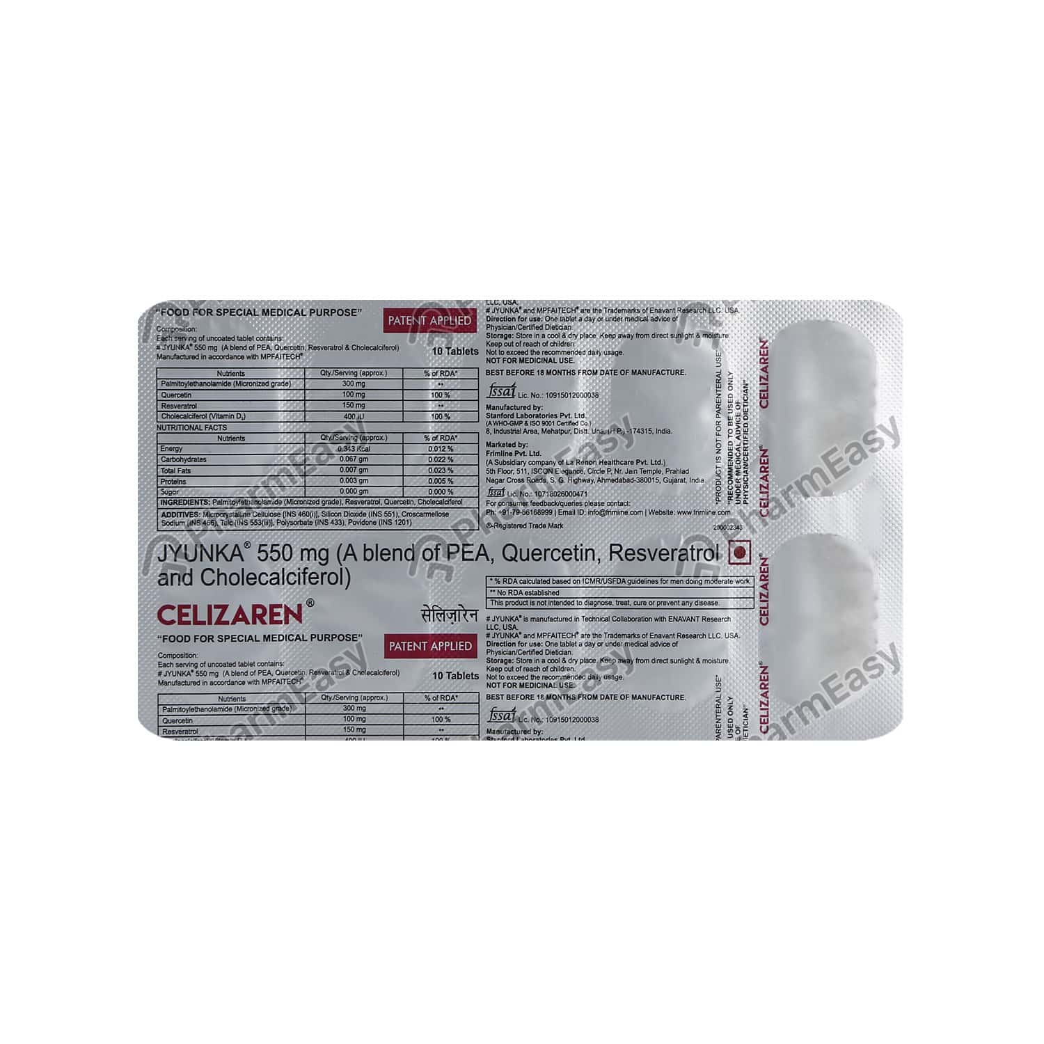 Buy Celizaren Tab 10'S Online at Flat 18% OFF* | PharmEasy