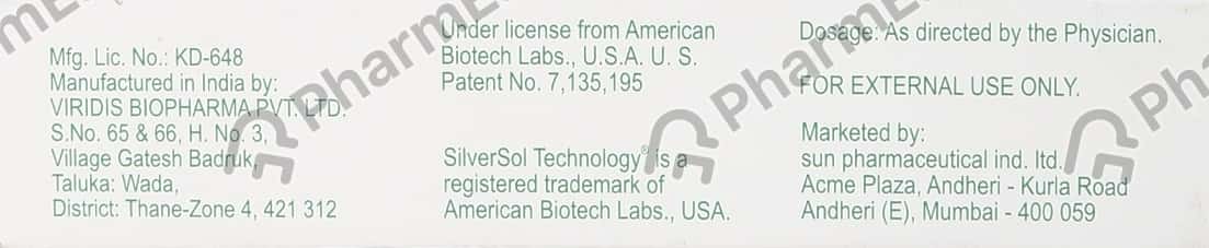 Silverex 32 PPM Gel (15): Uses, Side Effects, Price & Dosage | PharmEasy