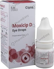 Moxicip D Bottle Of 5ml Eye Drops: Uses, Side Effects, Price & Dosage ...