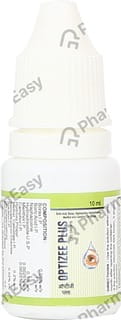 Buy Optizee Plus Eye Drop 10ml Online at Flat 15% OFF | PharmEasy