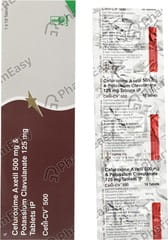 Cetil Cv 500mg Strip Of 10 Tablets: Uses, Side Effects, Price & Dosage ...