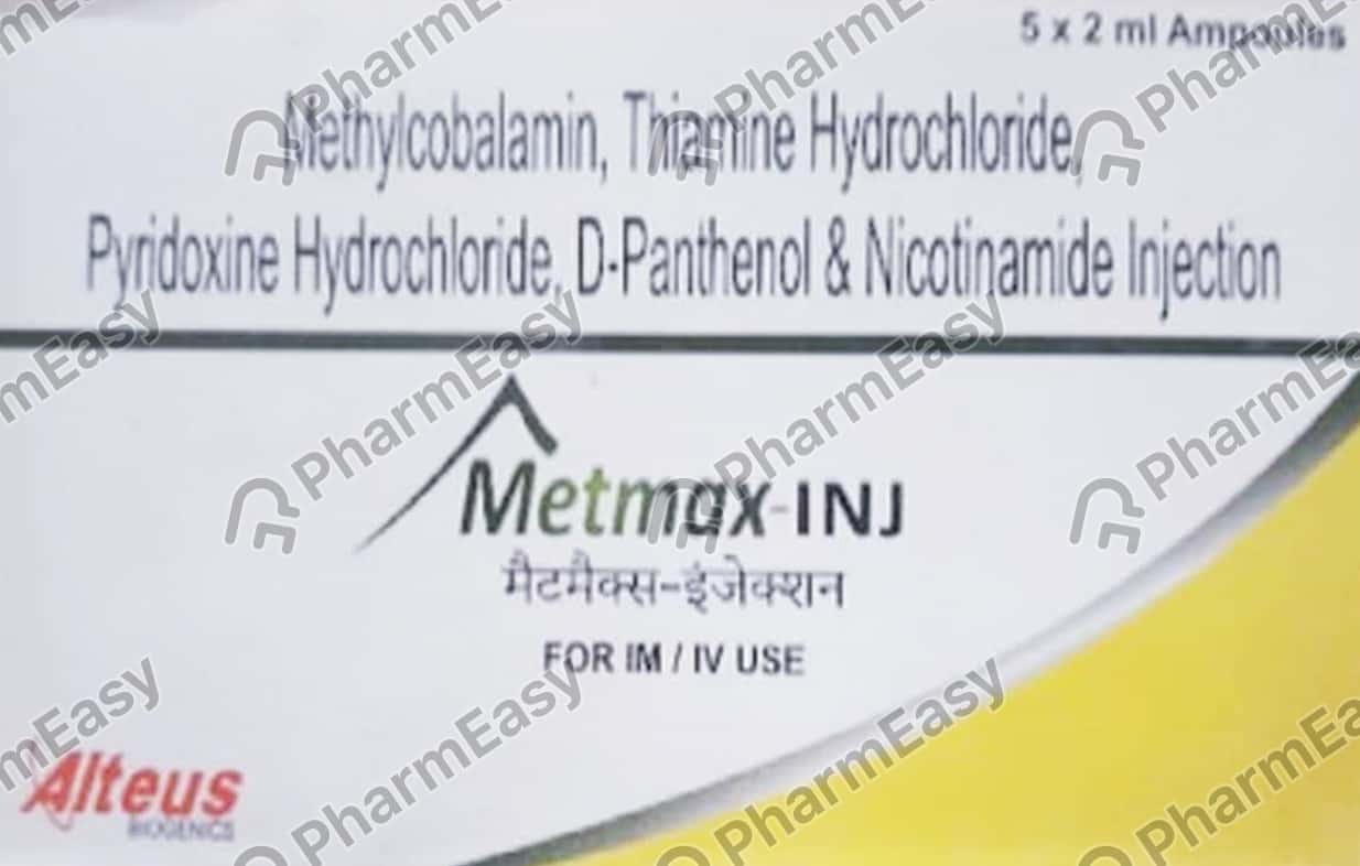 Buy Metmax Ampoule Of 2ml Injection Online at Flat 15% OFF | PharmEasy