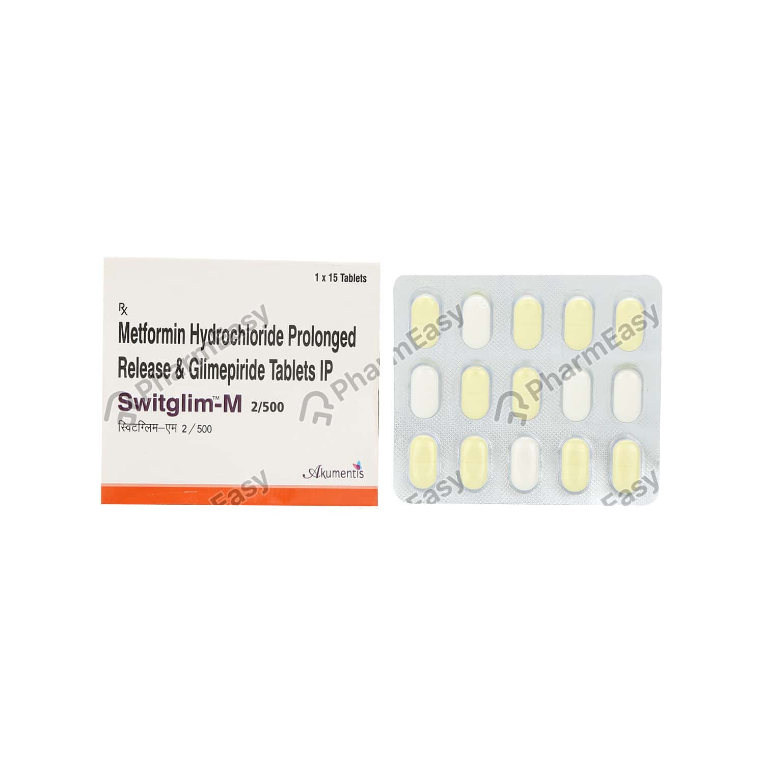 Switglim M 2mg/500mg Tab 15'S - Uses, Side Effects, Dosage, Composition ...