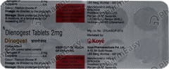 Dinogest 2 MG Tablet (10): Uses, Side Effects, Price & Dosage | PharmEasy