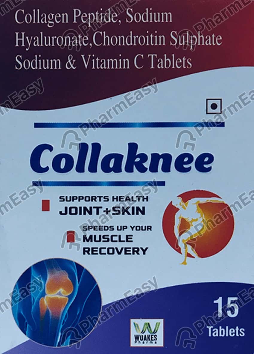 Buy Collaknee Tablet (15) Online & Save Up to 24% at PharmEasy