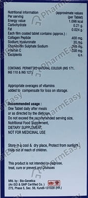 Buy Collaknee Tablet (15) Online & Save Up to 24% at PharmEasy